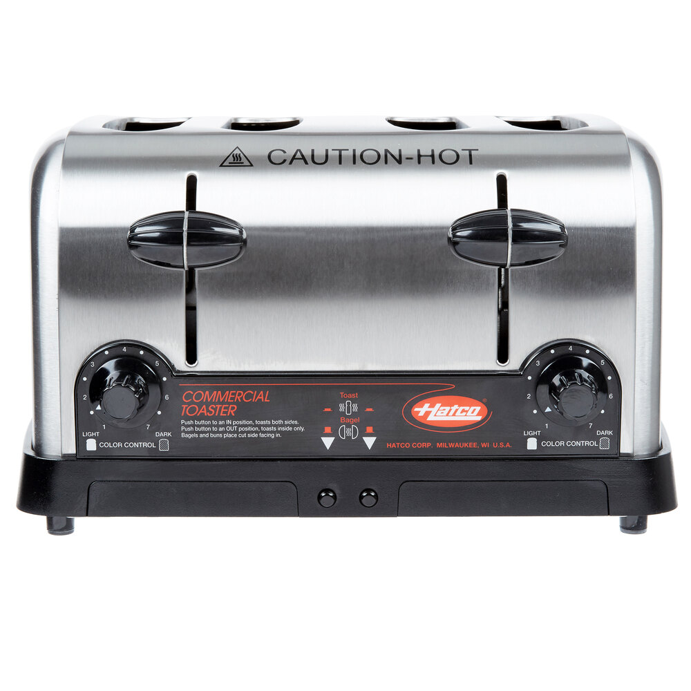 Hatco TPT-240 4 Slice Commercial Toaster - 1 1/4" Slots, 240V