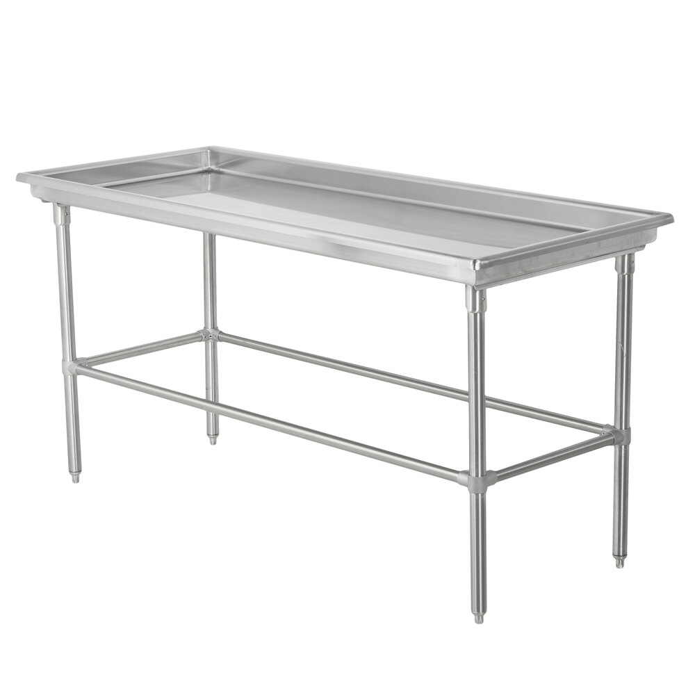 Advance Tabco SR-72 30" x 72" Stainless Steel Sorting Table