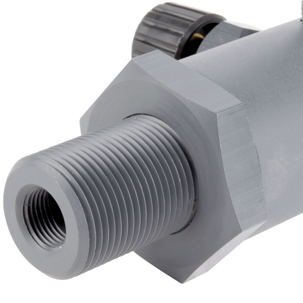 T&S BL-9510-01 Gray Wall Mount PVC Single Panel Distilled / Deionized ...