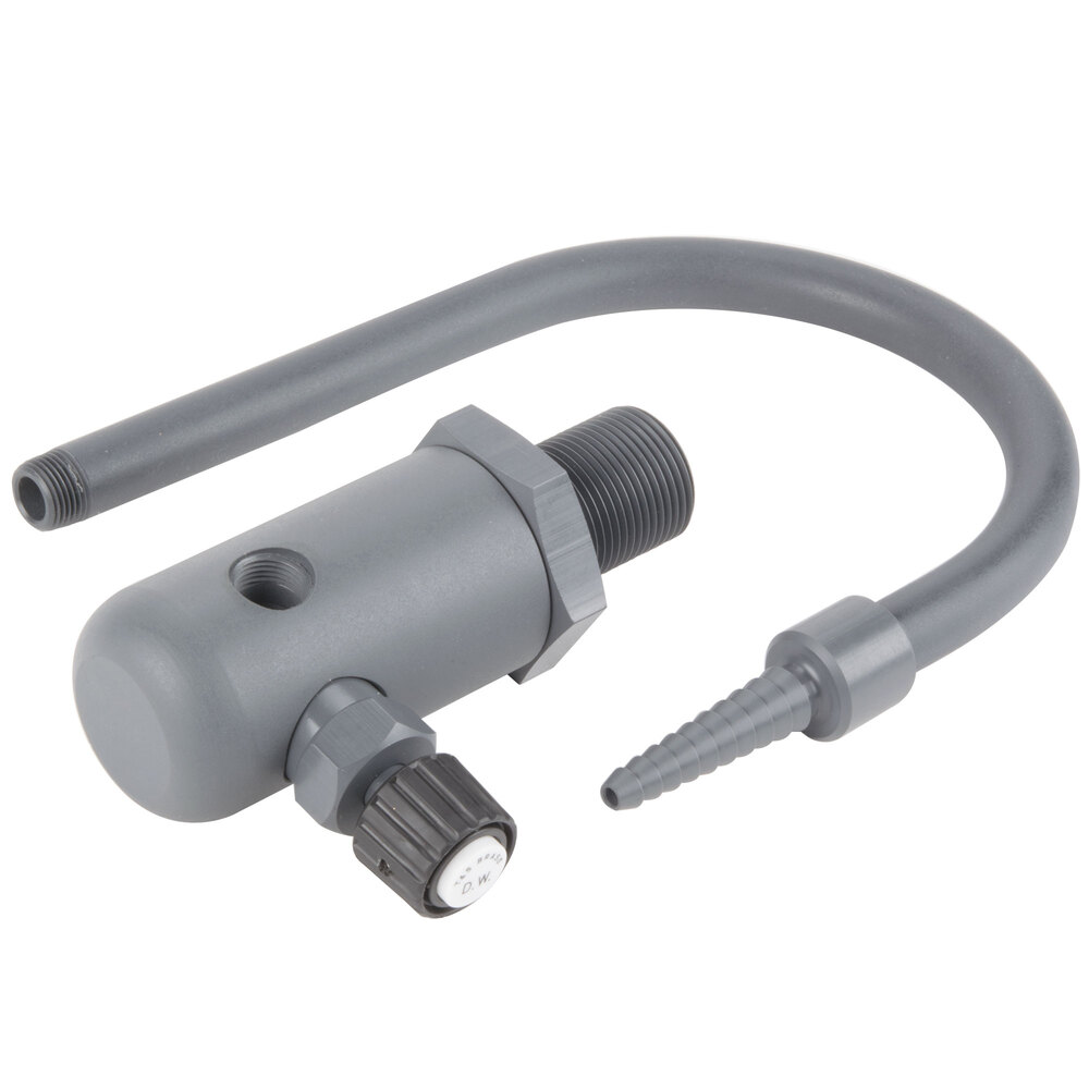 T&S BL-9510-01 Gray Wall Mount PVC Single Panel Distilled / Deionized ...