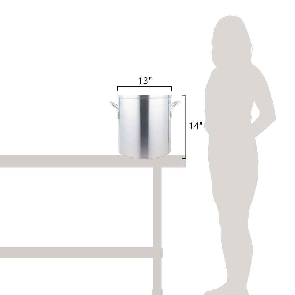 Vollrath 67532 Wear-Ever 32 Qt. Classic Aluminum Stock Pot