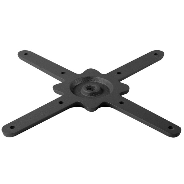 BFM Seating PHTB0022BLT Margate Outdoor / Indoor Bar Height Black End ...