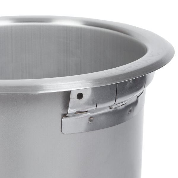 Hatco HWB-7QTD 7 Qt. Single Drop In Round Heated Soup Well with Drain ...