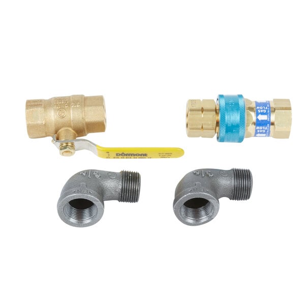 Dormont 1675KIT60 Deluxe 60" Moveable Gas Connector Kit with SnapFast ...