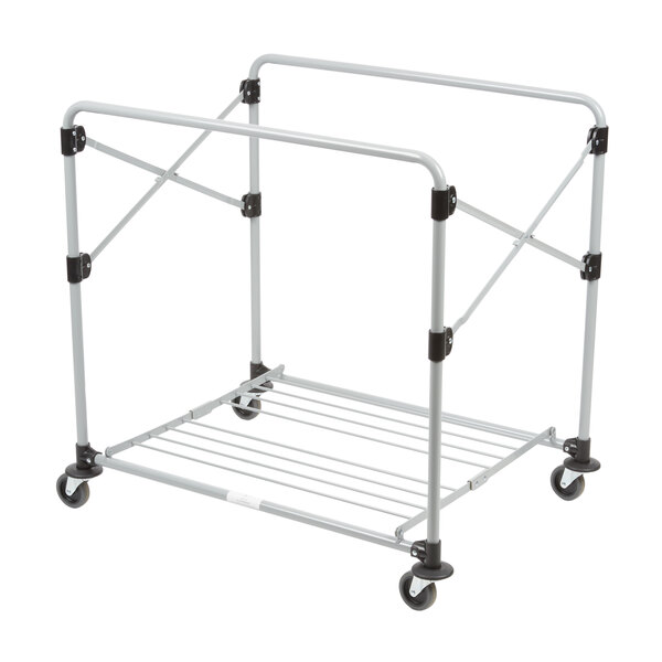 Rubbermaid Laundry Cart, 8 Bushel Collapsible X-Cart - 1881750