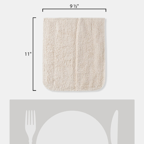 San Jamar 803PG 9 1/2" x 11" Bestex Terry Cloth Pan Grabber / Bakers ...