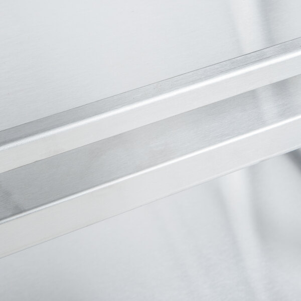 Lakeside 526 Stainless Steel Three Shelf Guard Rail Utility Cart - 31 ...