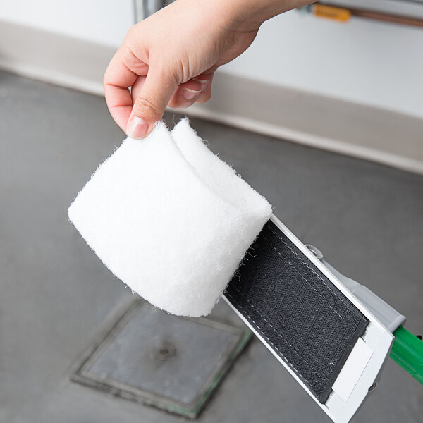 Unger OPS20 8" White Scrub Pad