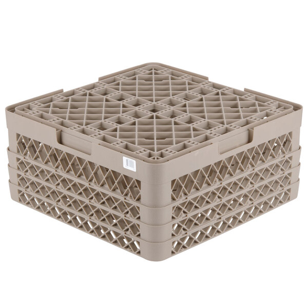 Vollrath TR11GGG Traex® Rack Max Full-Size Beige 20-Compartment 7 7/8 ...