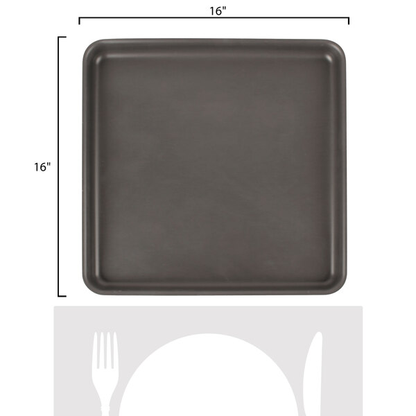 American Metalcraft 16" x 16" Square Pizza Pan