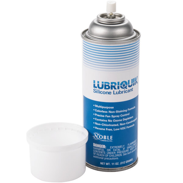 Noble Chemical Lubriquik 11 oz. Food Grade Aerosol Si-Dry Silicone ...