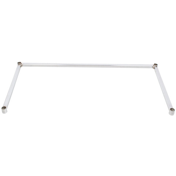 Regency Three Sided Chrome Epoxy 24 X 48 Frame For Wire Shelving