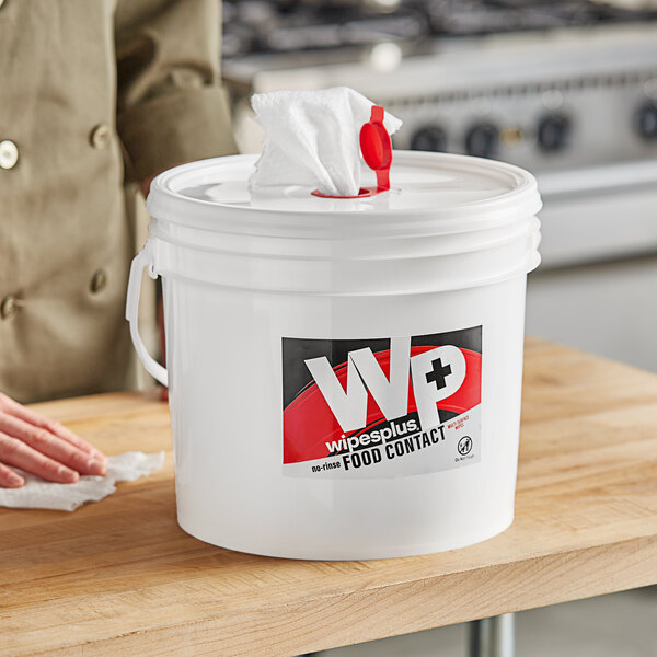 WipesPlus Empty Bucket for Disinfecting Wipes or Hand Sanitizing Wipes ...