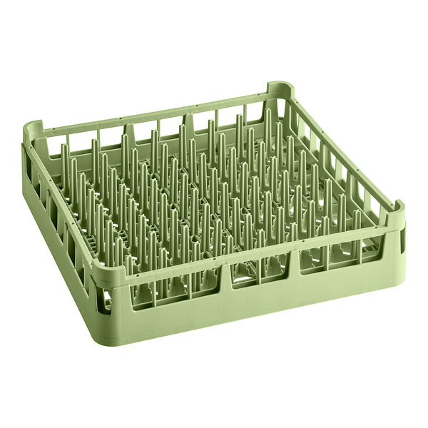 Vollrath 52695 Light Green Signature Full-Size Extended Plate Rack