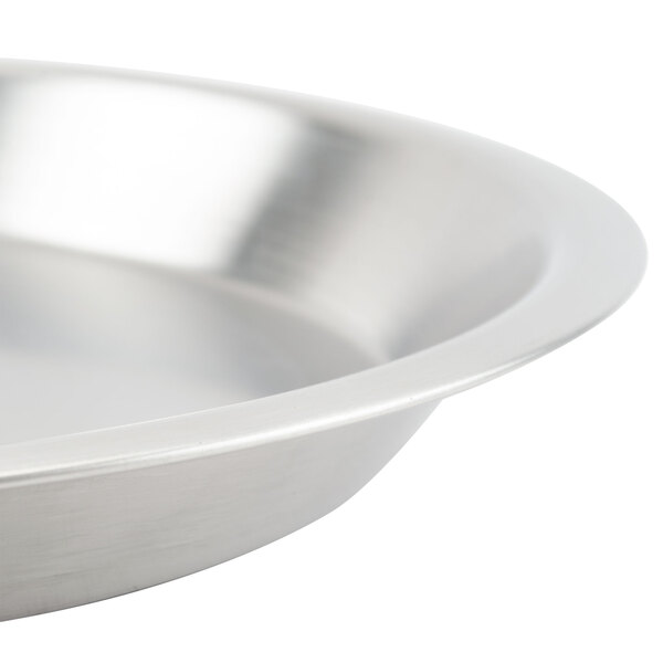 American Metalcraft 1187SS 10 1/8" x 3/4" Stainless Steel Pie Pan