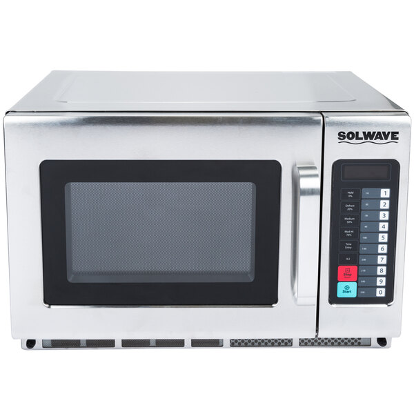 Solwave 1800W Stackable Commercial Microwave with Large 1.2 cu. ft ...