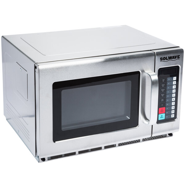 Solwave 1800W Stackable Commercial Microwave with Large 1.2 cu. ft ...