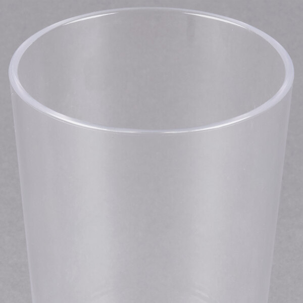GET S-18-CL Revo 20 oz. SAN Plastic Customizable Stackable Glass - 24/Case