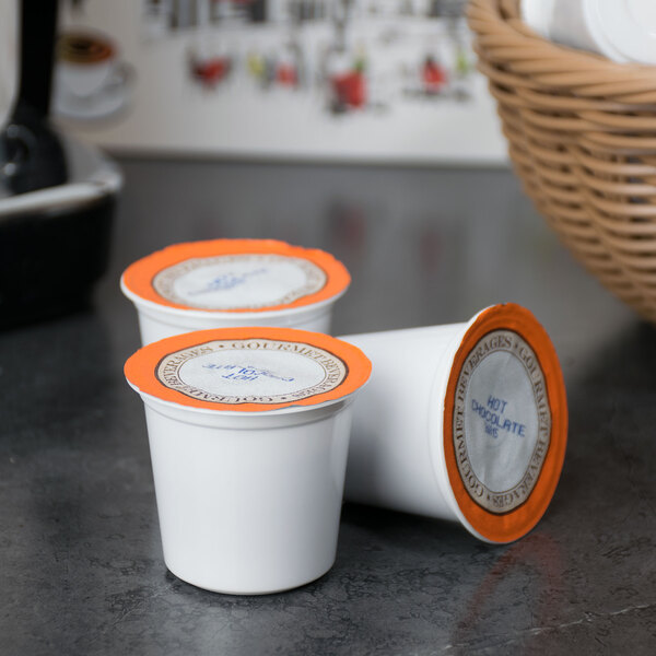 Caffe de Aroma Hot Cocoa Single Serving Cups - 24/Box