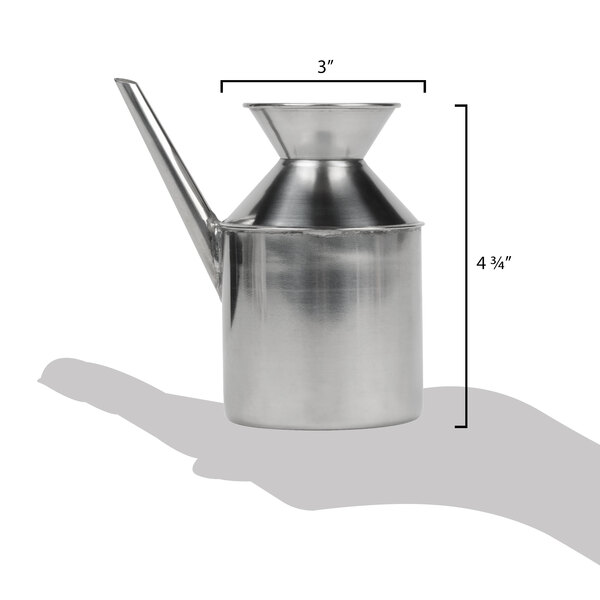 Town 37600 Asian Chef Oil Dispenser With Round Spout & No Handle