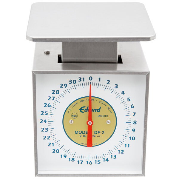 Edlund DF-2 Deluxe 32 oz. Portion Scale with 6" x 6 3/4" Platform
