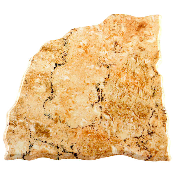 Elite Global Solutions QST15 Fo Granite Rustic Granite 15" Triangular ...