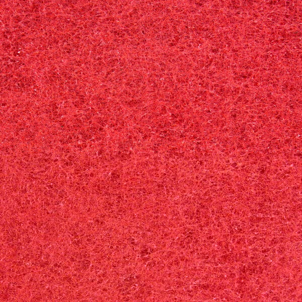 3M 5100 14" x 28" Red Buffing Pad - 10/Case