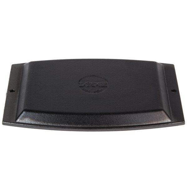 Lodge LSCP3 11 5/8" x 7 3/4" Rectangular Pre-Seasoned Cast Iron Fajita ...