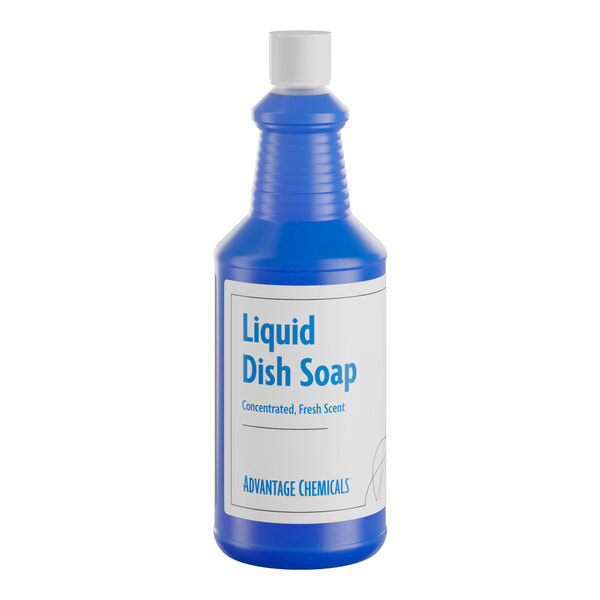 Advantage Chemicals 32 oz. Concentrated Liquid Dish Soap - 12/Case