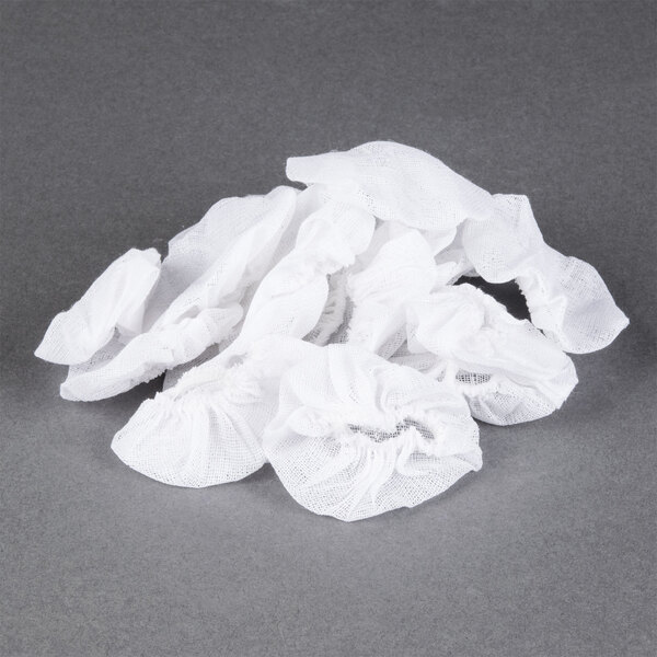 Royal Paper RLWB25W White Lemon Wedge Bag - 100/Pack