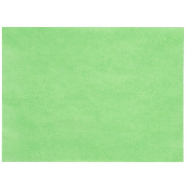 Choice 9" x 12" 40 lb. Green Steak Paper Sheets - 1,000/Case