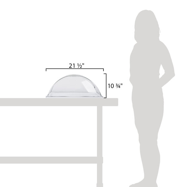 Sterno 70174 Clear Dome Chafer Cover