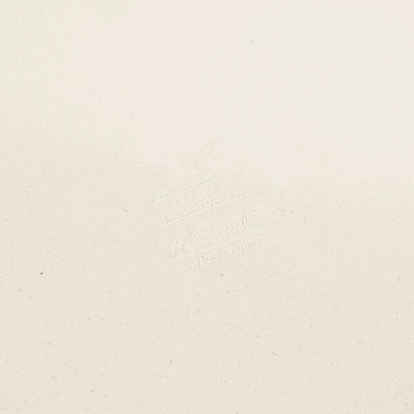 GET OP-1690-AW Osslo 16" x 9" Ivory (American White) Oval Melamine ...