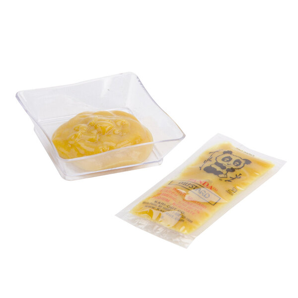 Spicy Asian Mustard | Panda Mustard - (500) 8 Gram Portion Packets Per Case