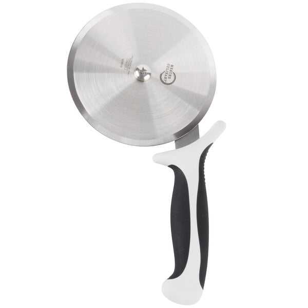 Mercer Culinary M18615WH Millennia® 5" High Carbon Steel Pizza Cutter ...