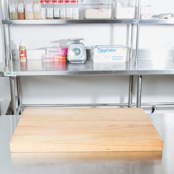 Choice 24 X 18 X 1 3 4 Wood Cutting Board