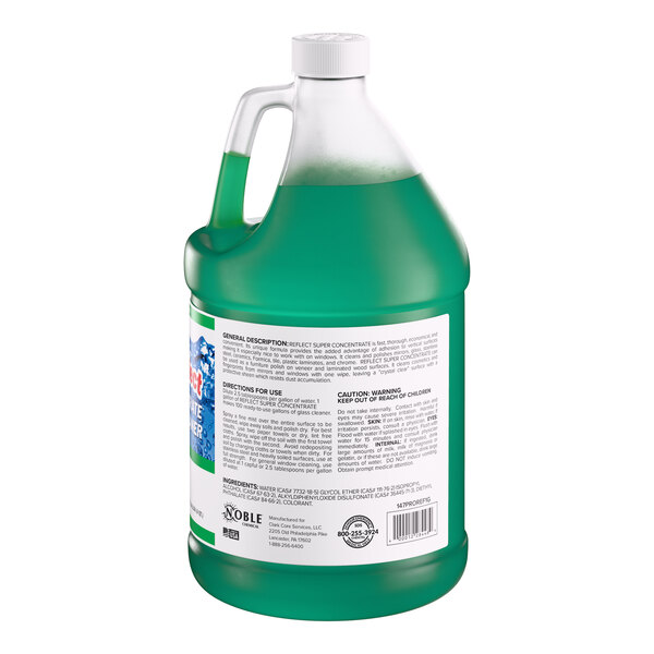 Noble Chemical 1 gallon / 128 oz. Reflect Super Concentrated Glass ...