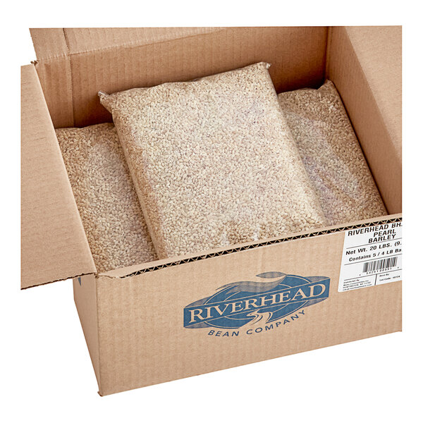 Barley | Dried Whole Pearl Barley - 20 lb.