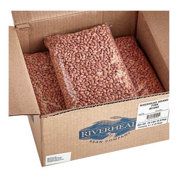 Pink Beans (Dried, Bulk / 20 lb.) - Buy at WebstaurantStore
