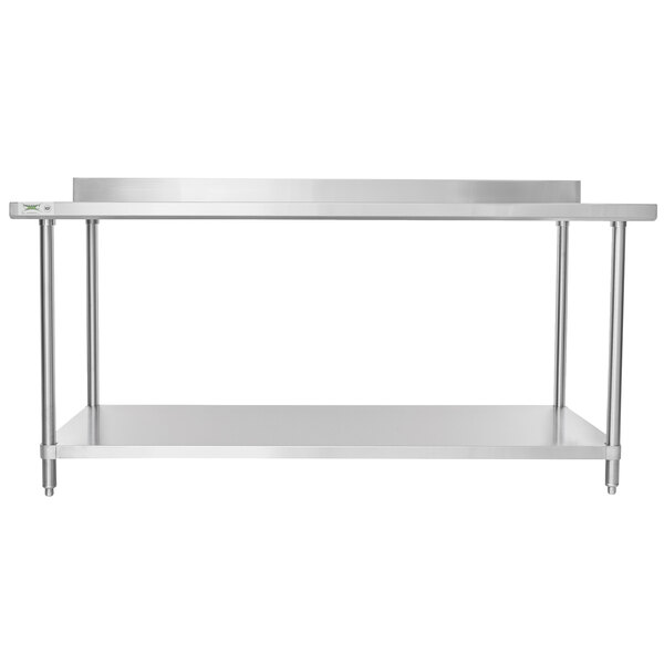 Regency 36" x 72" 16 Gauge Stainless Steel Commercial Work Table with 4 ...
