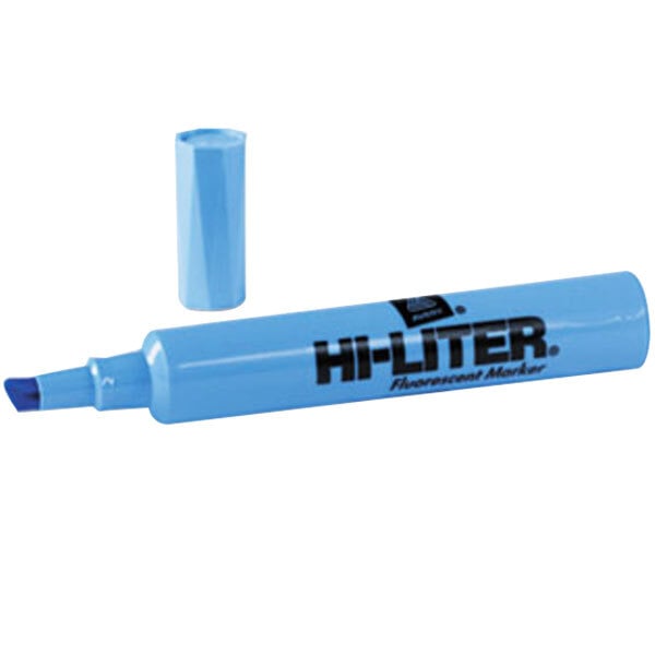Avery 24016 Hi-Liter® Fluorescent Blue Chisel Tip Desk Style ...