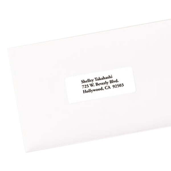 Avery 5960 1 X 2 5 8 Easy Peel White Mailing Address Labels 7500 Box