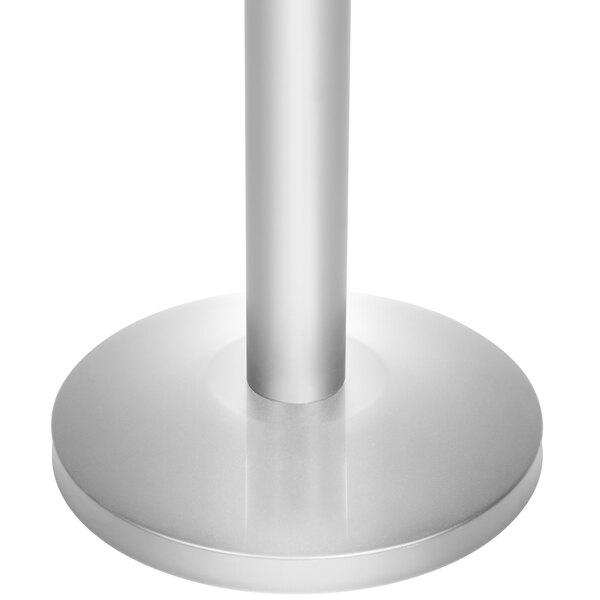 Lancaster Table & Seating Silver 36" Crowd Control / Guidance Stanchion ...