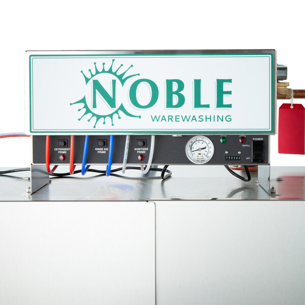 Noble Warewashing II Double Rack Low Temperature Corner Dishwasher ...