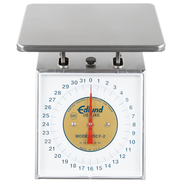Edlund DCF-2 Five Star Series Heavy-Duty 32 oz. Portion Scale with 7" x ...