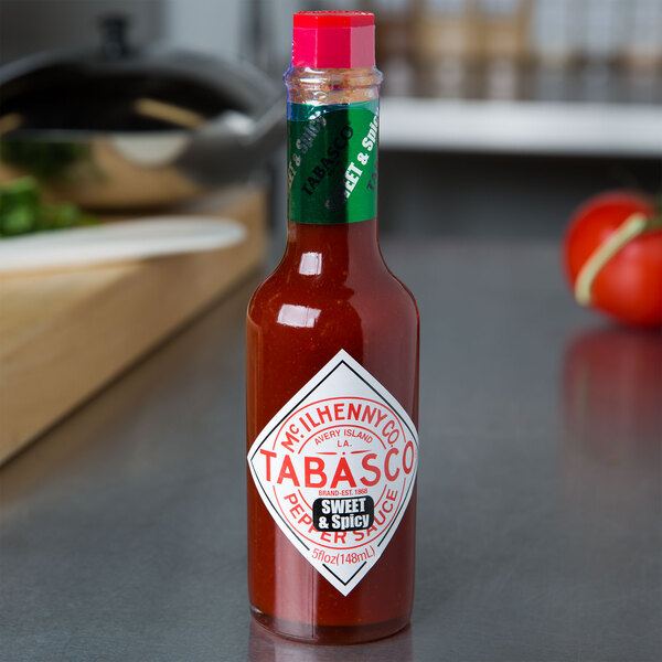 TABASCO® 5 oz. Sweet & Spicy Hot Sauce - 12/Case