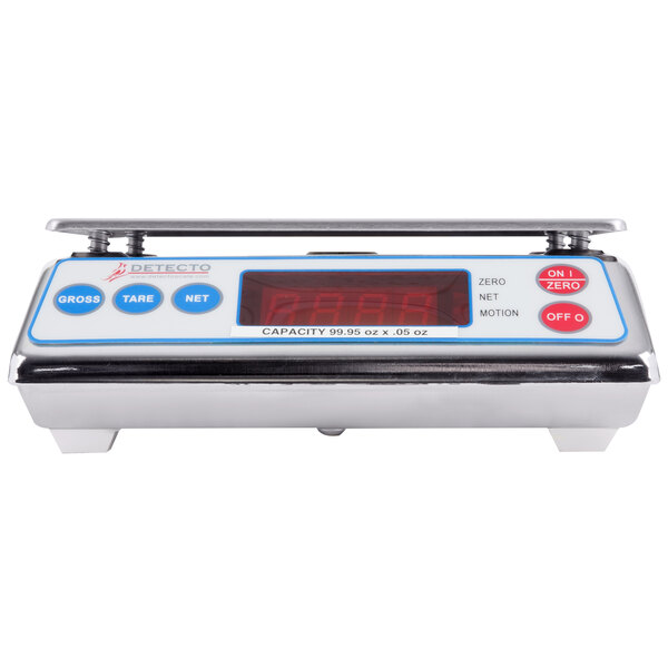 Cardinal Detecto AP-6 6 lb. Digital All-Purpose Portion Control Scale ...