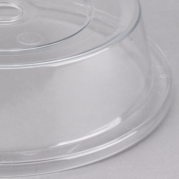 Carlisle Clear Polycarbonate Plate Covers (Fits 9-13/16" to 10") - 12/Case