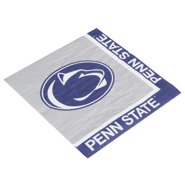 Creative Converting 664729 Penn State University 2-Ply 1/4 Fold ...