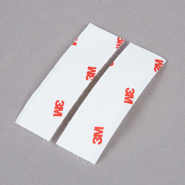 3M RF4730 Scotch™ 3" x 3/4" White Multi-Purpose Fastener Set - 2/Pack